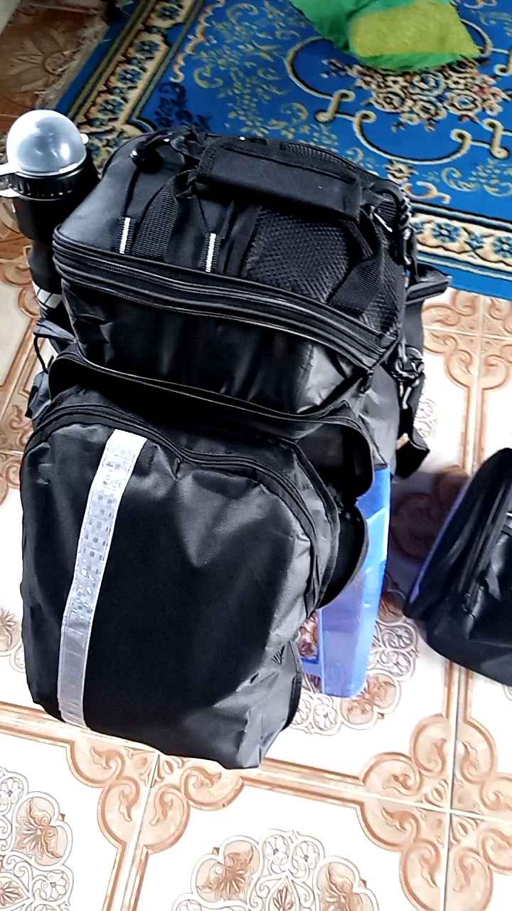 Tas sepeda belakang tas panier sepeda tas touring sepeda | Lazada Indonesia