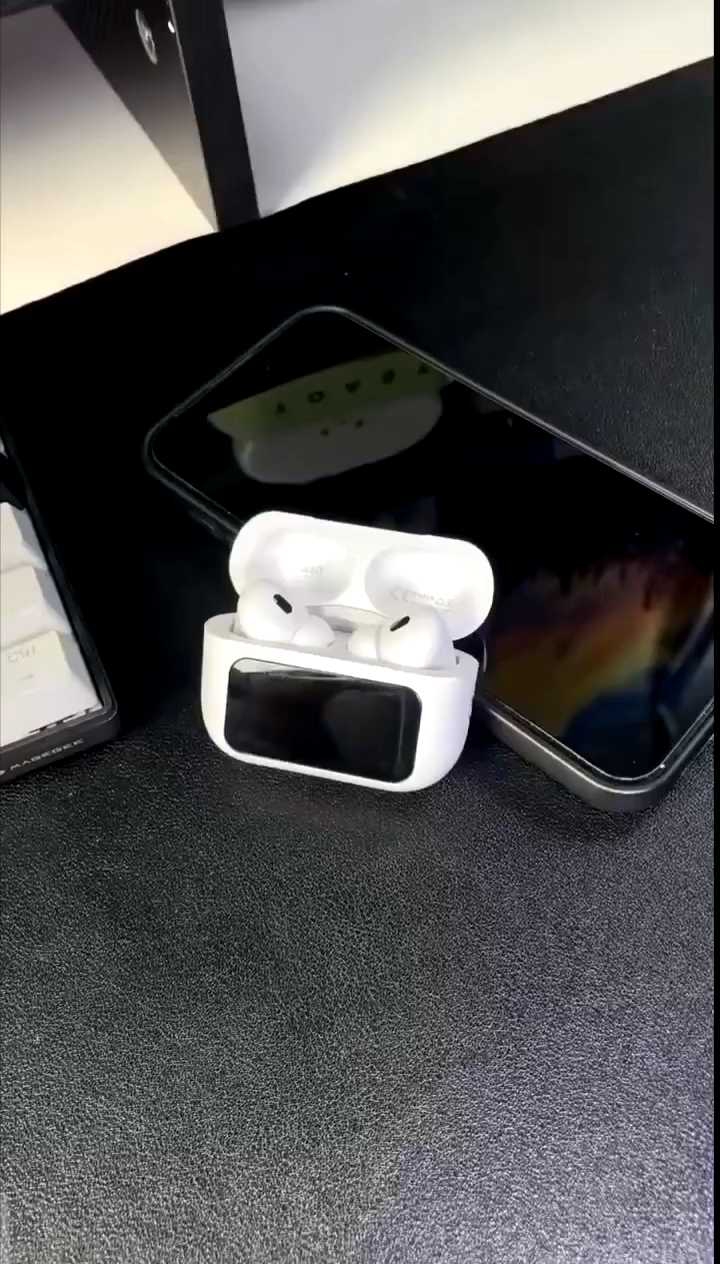 A9 pro Touch screen ANC wireless headset tws noise cancelling Bluetooth ...