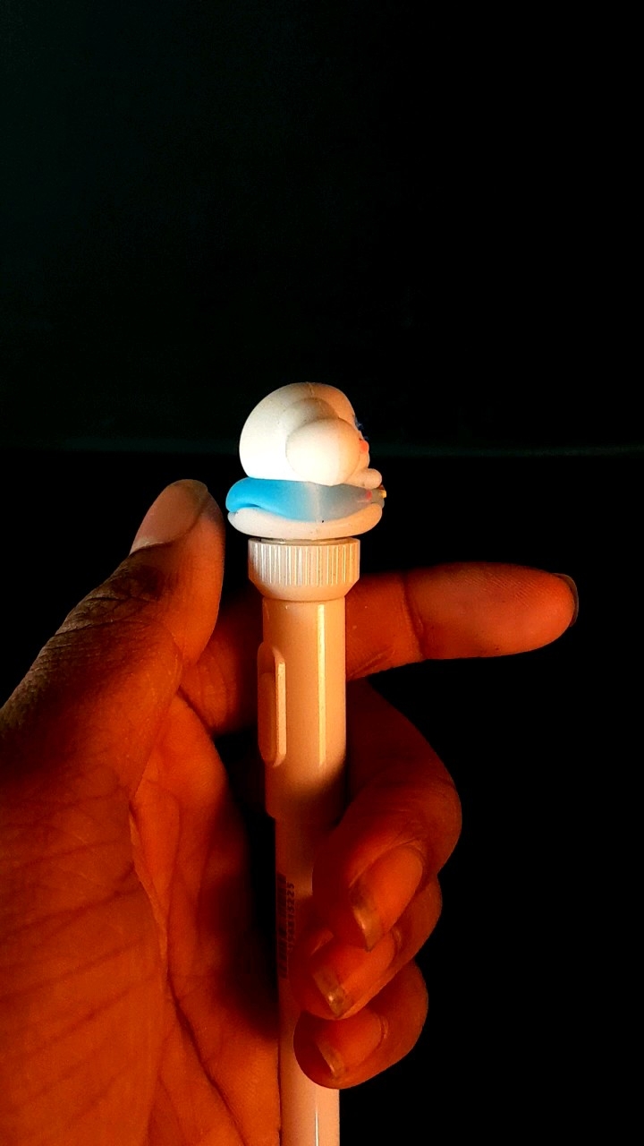 Rotatable Cartoon character pen with LED lights. | Daraz.lk