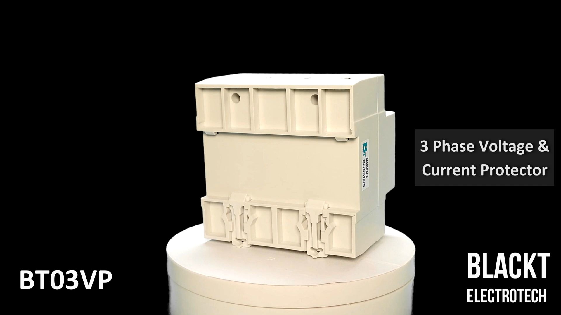 3 Phase Voltage Protector 63A Adjustable Over and Under Voltage ...