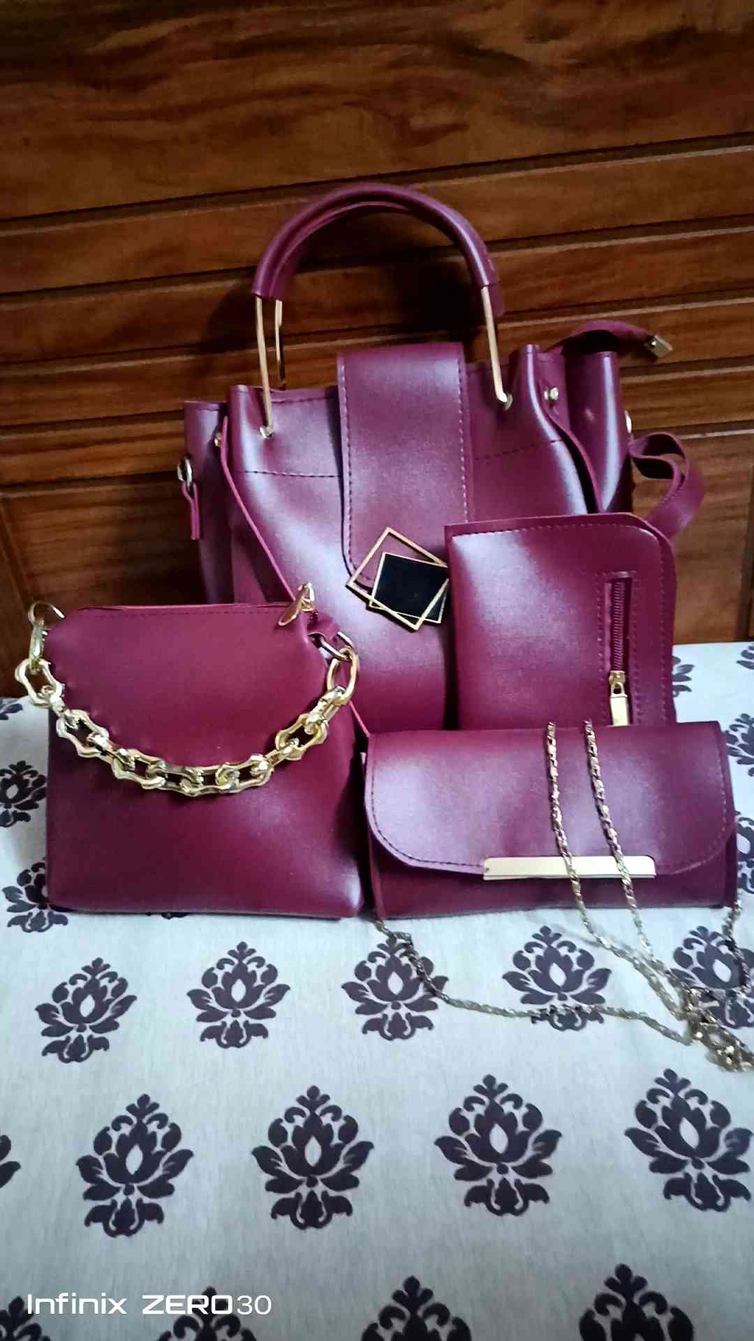 ASC COLLECTION 4 PIECE hand bag for girls, bags for girls, Bags for ...