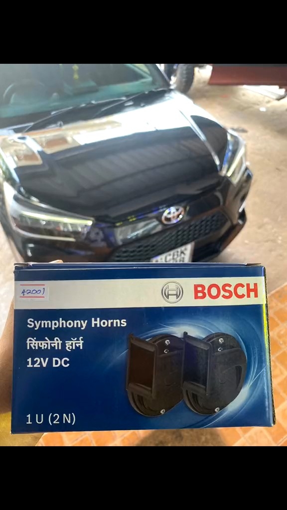 Bosch Symphony Horn 2Pcs 12V Dual Tone Car Horn Set – High & Low Tone ...