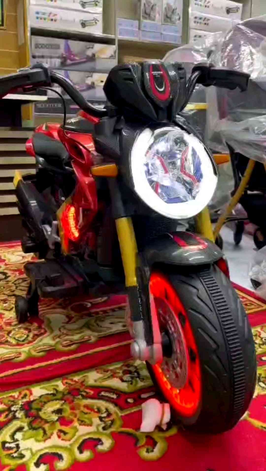 KTM Duke Pro Rechargeable Battery Operated Bike for Kids to Drive, Ride ...