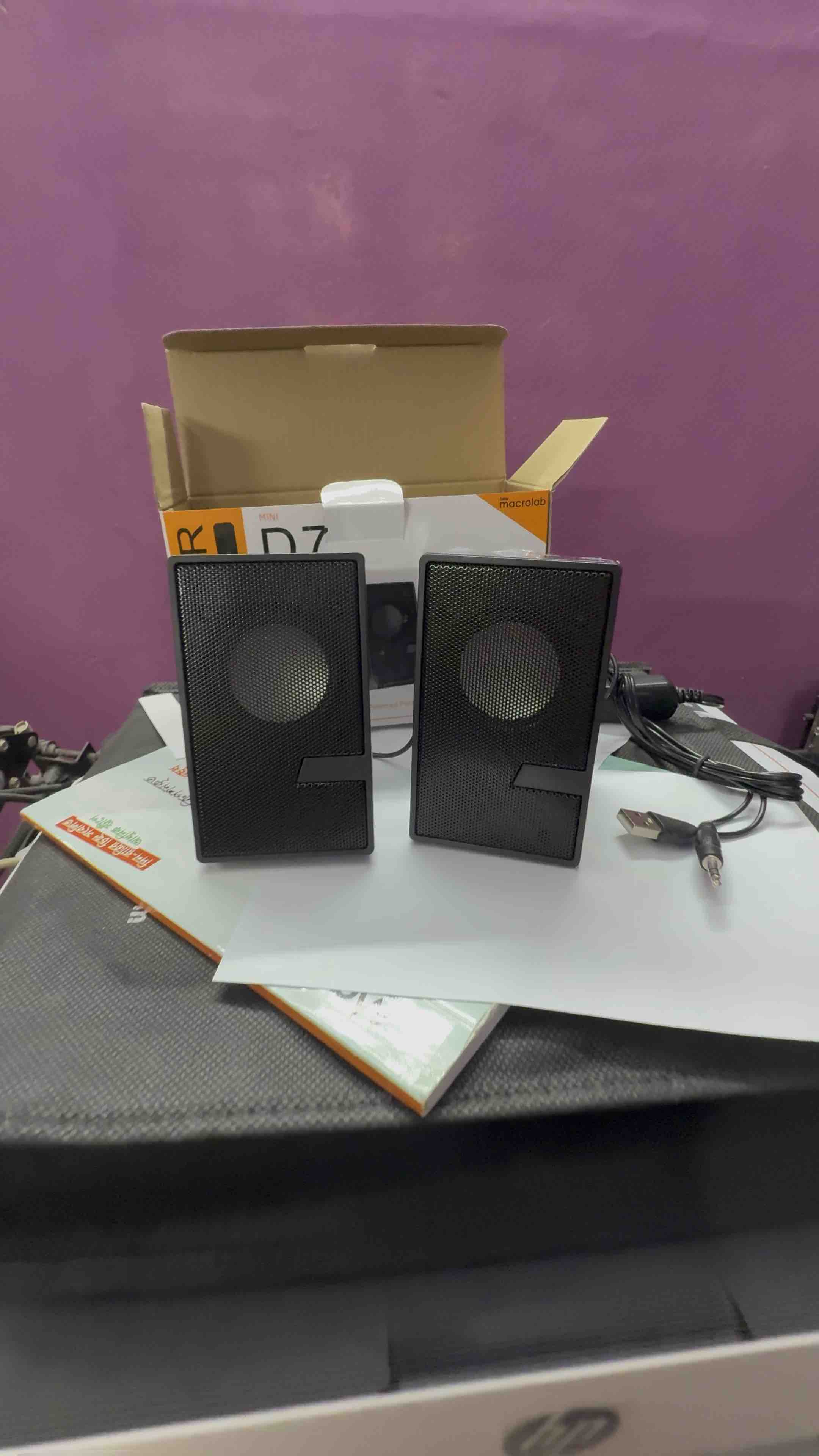 Original D7 Multimedia Speaker Mini USB Port for Computer, Laptop ...