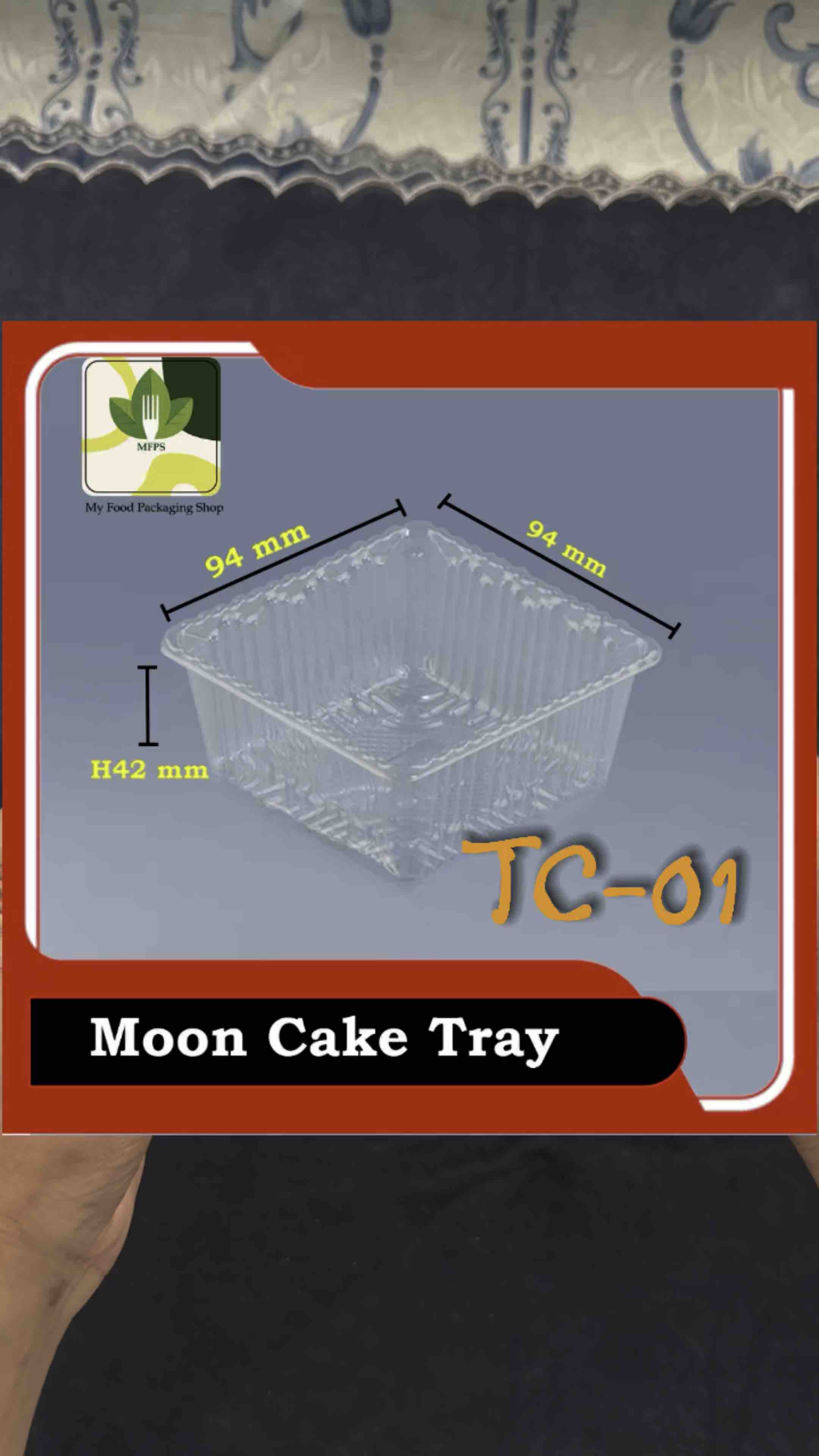 Moon Cake Tray > Plastic Moon Cake Tray > Disposable Plastic Moon Cake ...