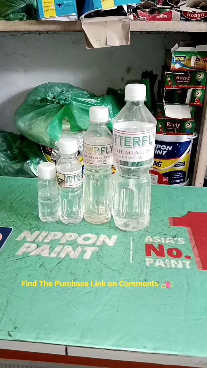 Thinner T6 Use With Enamel Paint, Random Local Brand, 1/8 ML, 1/4 ML ...