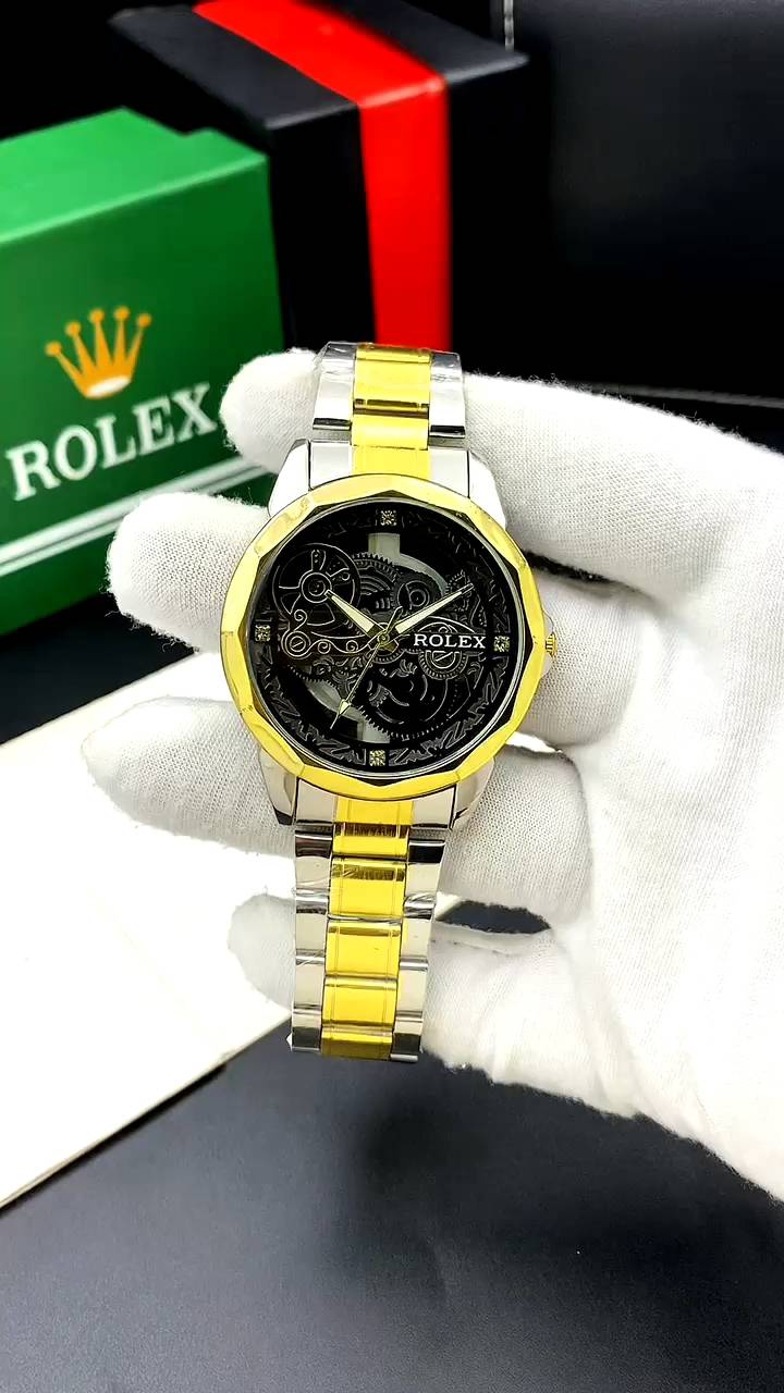 *ROLEX* *GENTS WEAR* *PUSH LOCK* *IN NEW ATTRACTIVE COLOURS* *RS 1050 ...