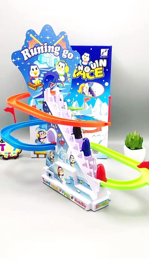 Musical Orbit Chasing Race Track Game Set - Playful Roller Coaster ...