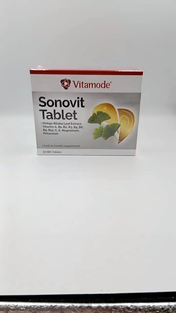 Vitamode Sonovit Tablet 30's EXP 04/27 | Lazada