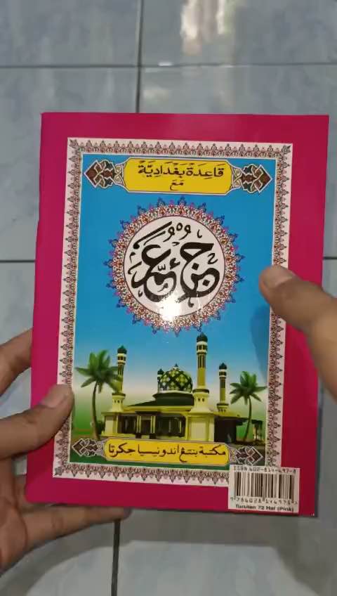 buku turutan(alif-alifan)cover pink,metode ngaji al baghdadiyah(15×21cm ...
