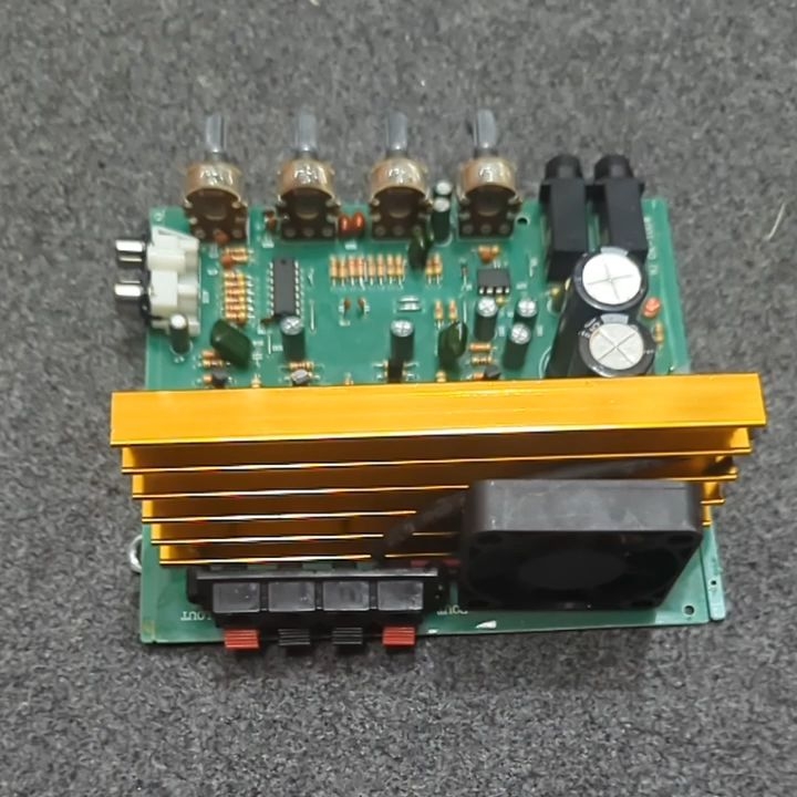 100 Watt HiFi Stereo Amplifier Circuit Board Karaoke With Microphone ...