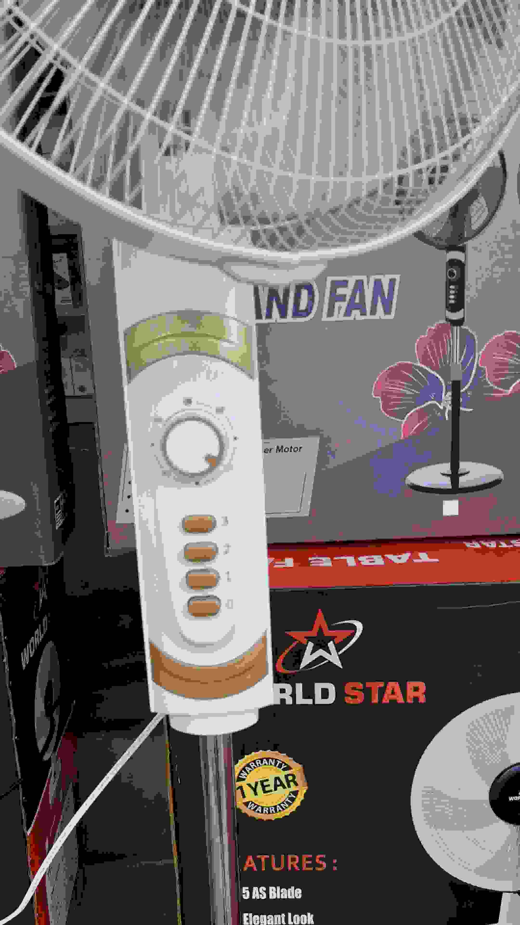 ORCHID 16” Stand Fan (OR-SF 136) – 100% Copper Motor, 3-Speed Control ...