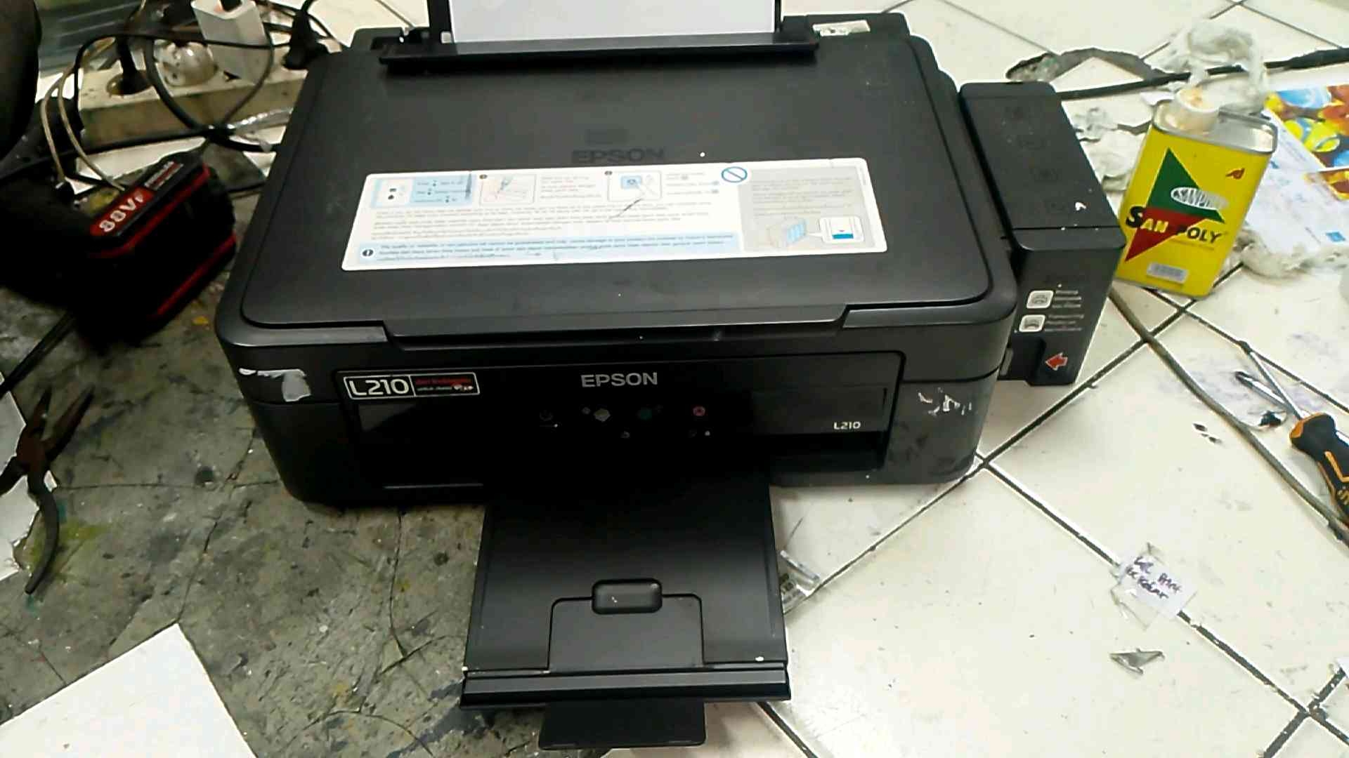 kosongan printer Epson L210 tanpa head tanpa tinta tanpa tray tanpa ...