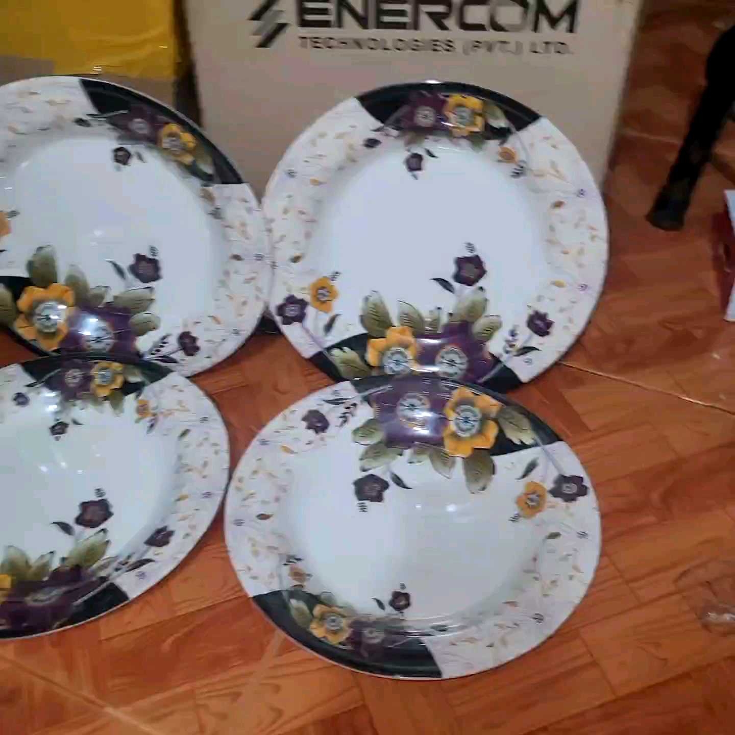 12 plates Set 6 medium 6 small | Daraz.pk
