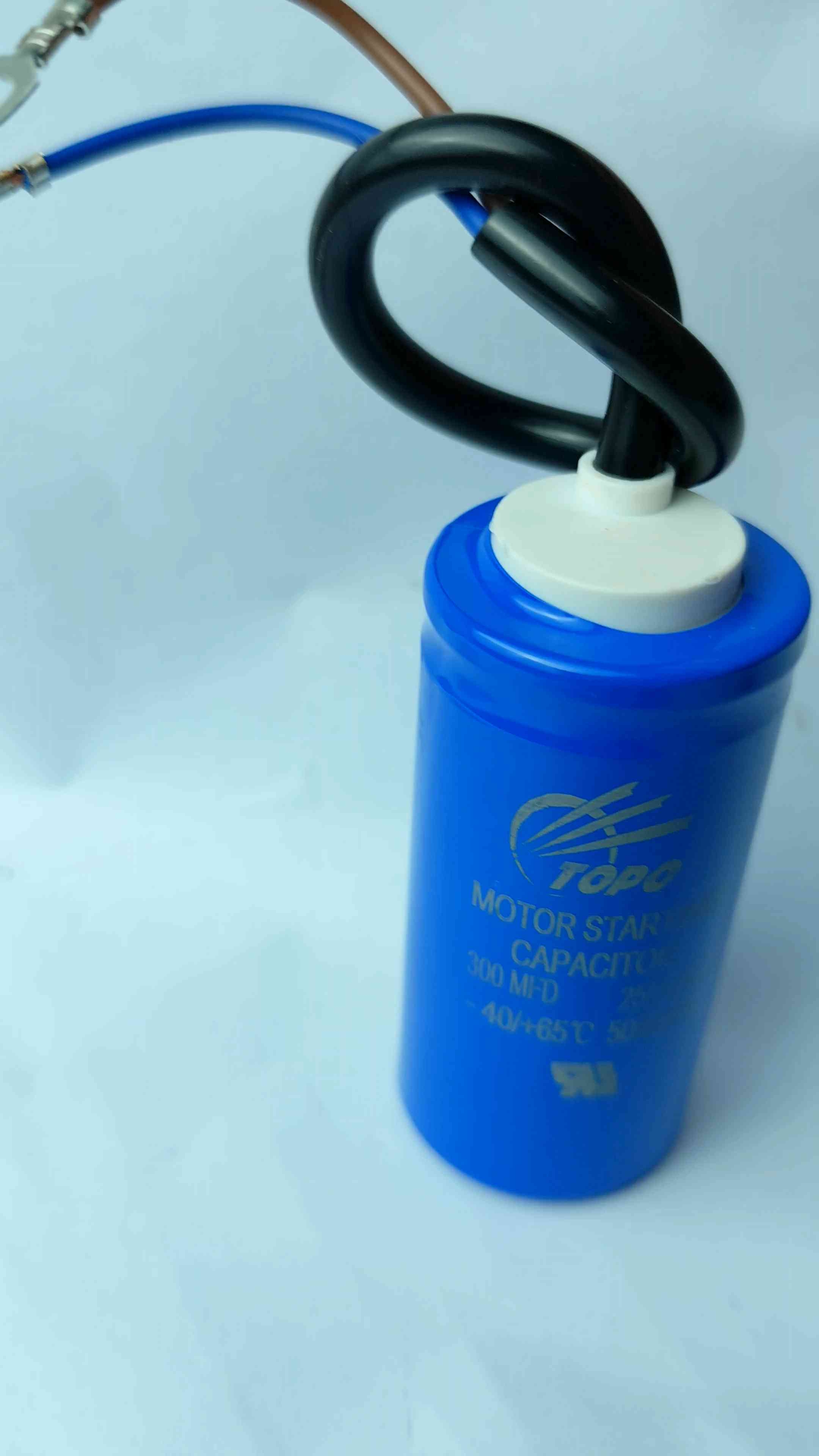 Topo starting capacitor 300uf 250v super small | klg water pump parts ...