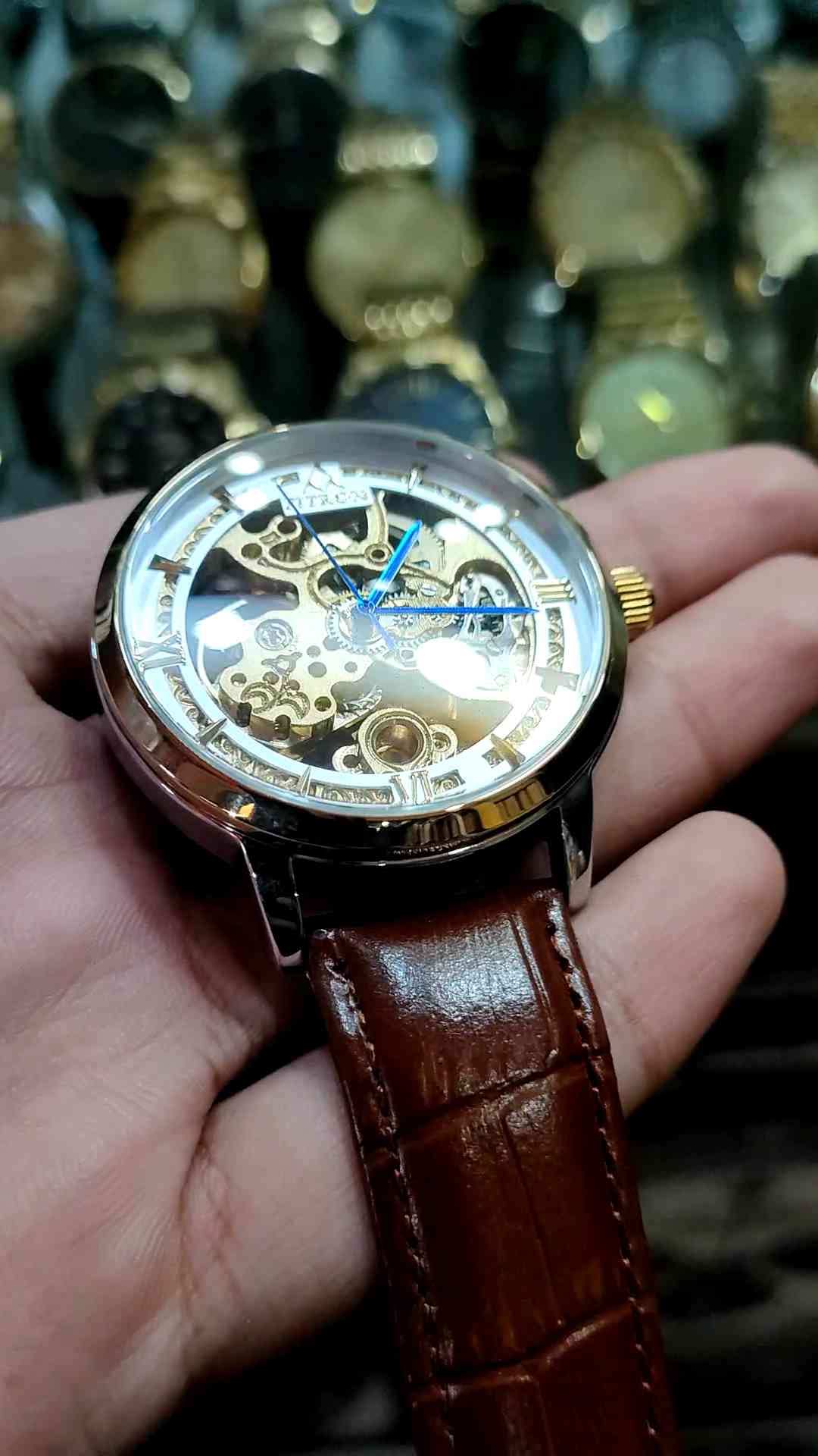 FITRON SKELETON WATCH PREMIUM QUALITY | Daraz.pk