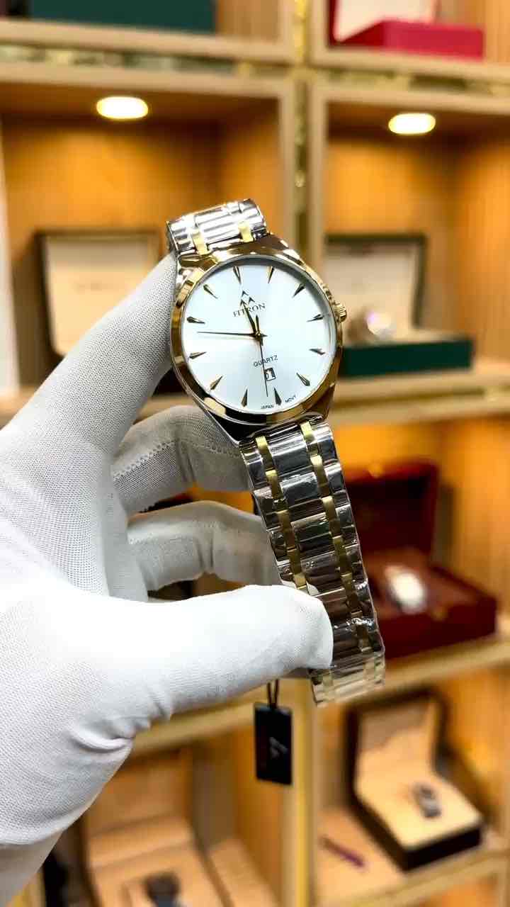 FITRON Original Wrist Watch | Japan Quartz Movement | Stainless Steel ...