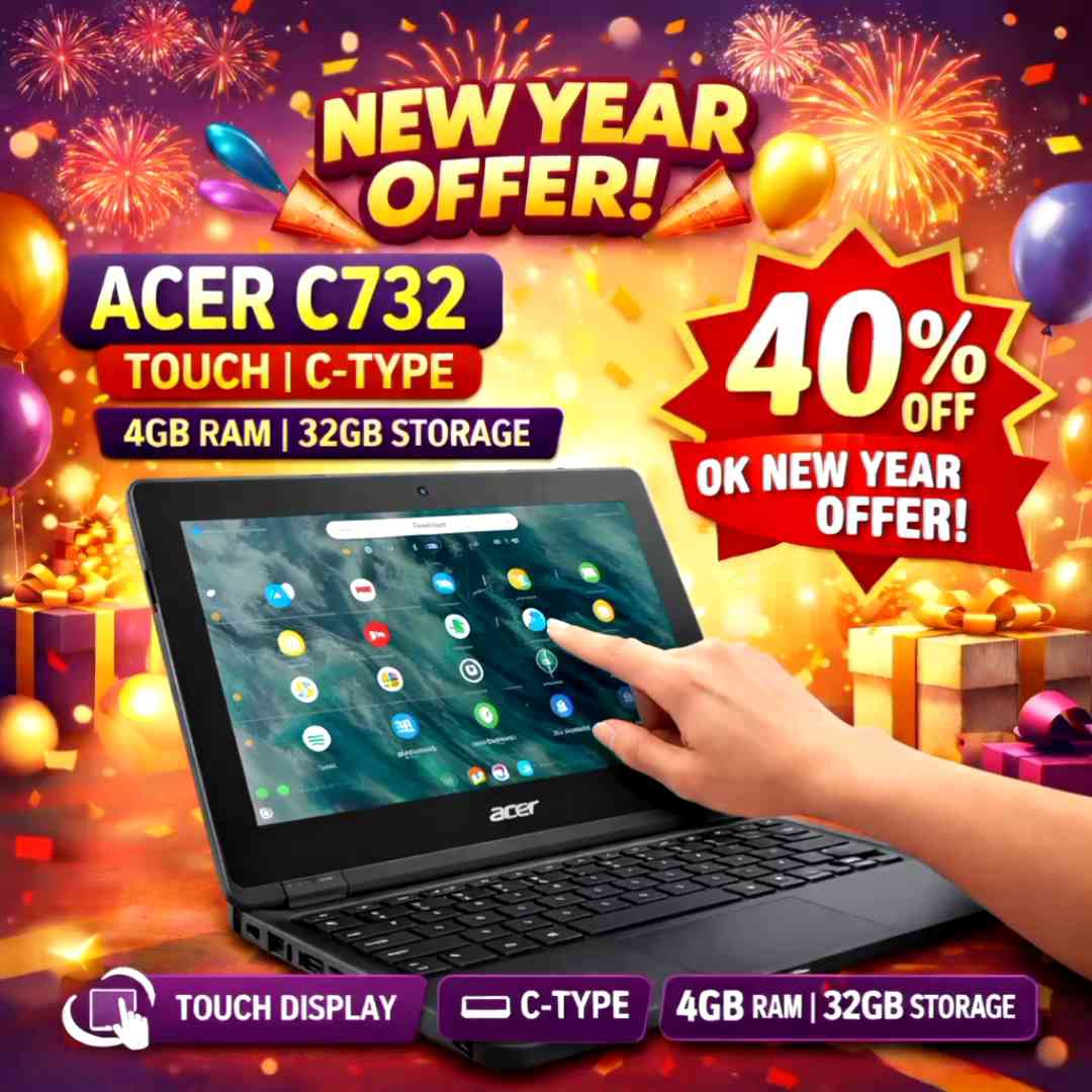💻 Acer C732 Touch Chromebook | 11.6” Touch Display | 4GB RAM 32GB | USB ...