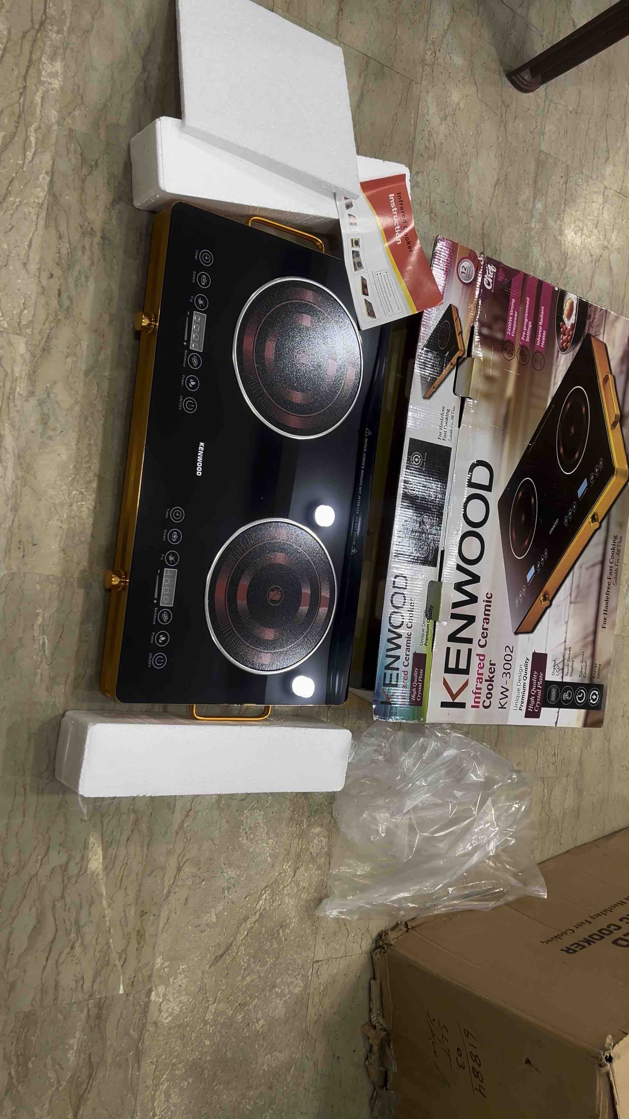 Kenwood infrared ceramic cooker double electric hot plate New Household ...