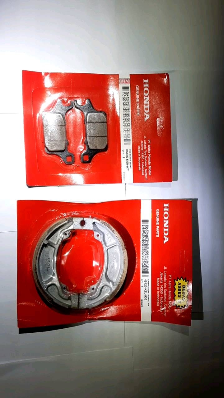 BRAKEPADS FOR HONDA Click V2 V3 125 150 160 CBS Brake Pad Brake Shoe ...