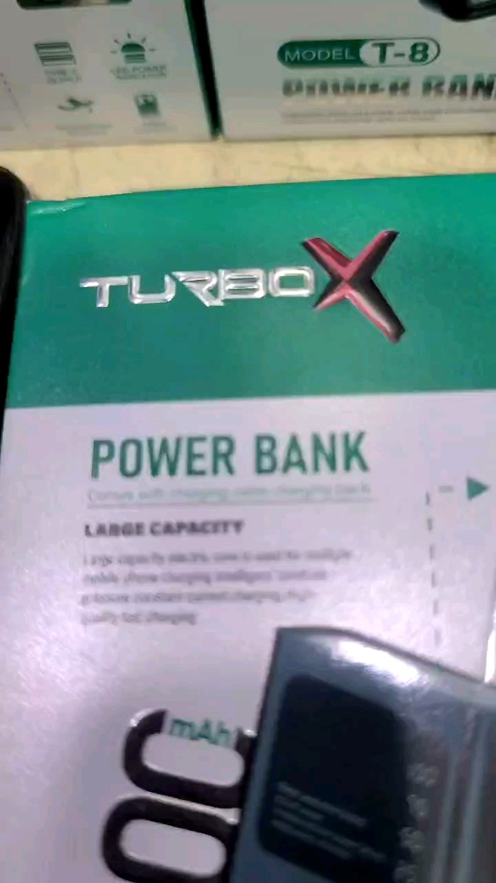 turbo x power bank 20000mah 3 port | Daraz.pk