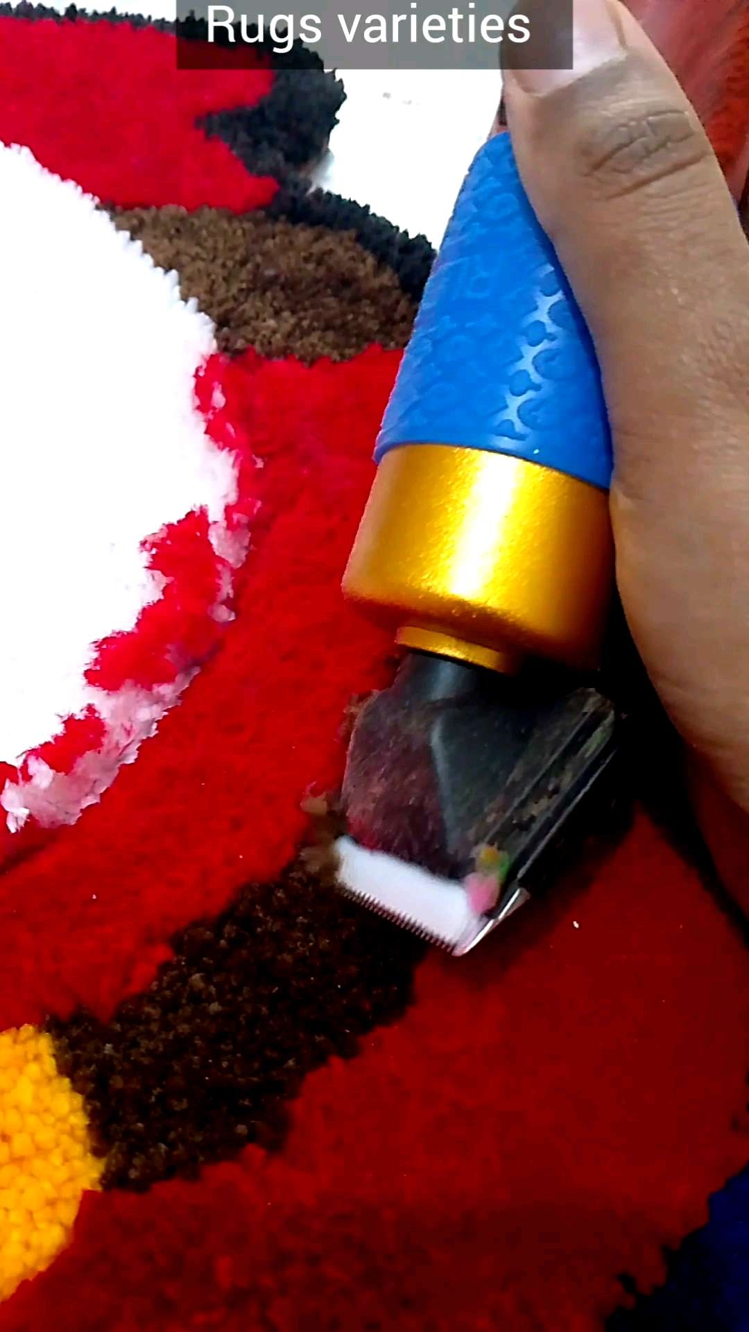 Carpet Trimmer, Tufting Shears, Rug Shaver for Tufted Carpets, 200W ...