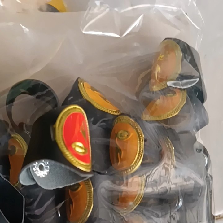 ring kolong tali kacu hasduk pramuka mini kulit / ring hasduk bahan ...