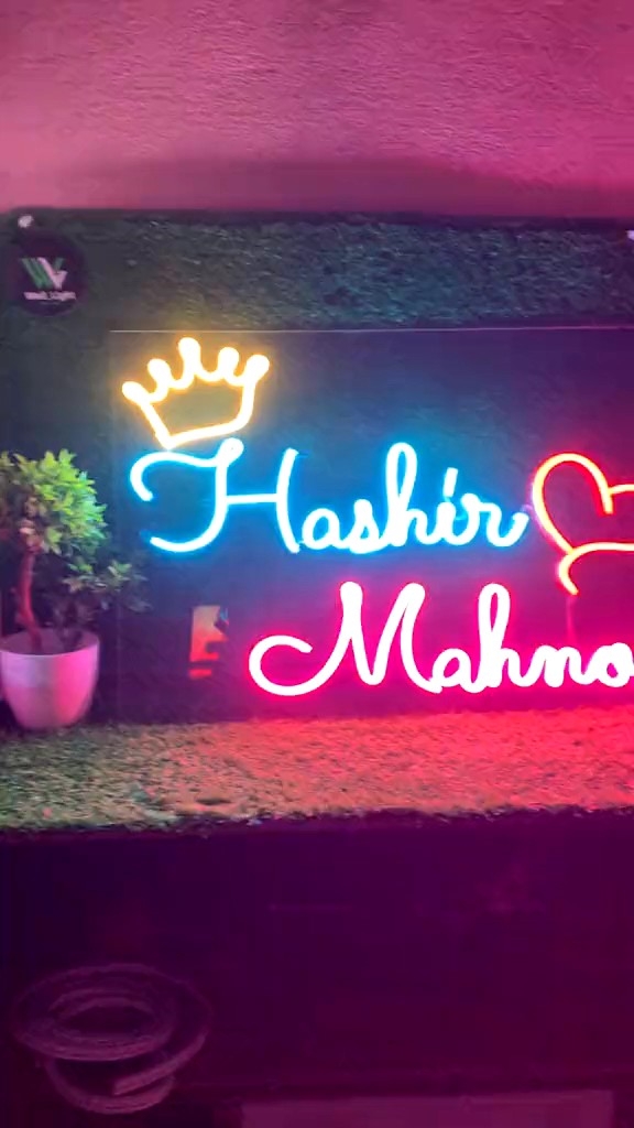 NEYON SIGNE CUSTOMIZE YOUR LOVELY PERSON NAMES NEON LIGHT SIGNE HOME ...