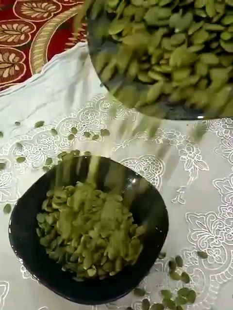 Super Organic Seed for eating, Green Pumpkin Seeds Without Shell /Kadu ...
