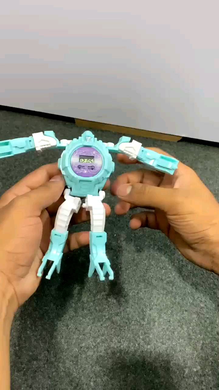 Kids Robot Watch: The Ultimate 2-in-1 Transforming Robot Toy & Digital ...