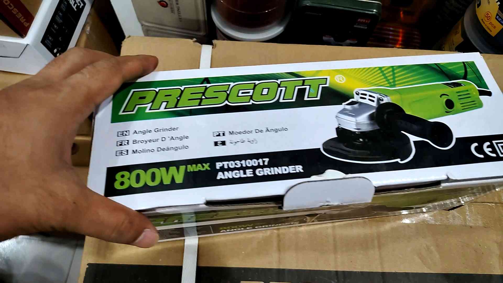 PRESCOTT MINI ANGLE GRINDER 100MM/115MM 220V 850W ELECTRIC CUTTING ...