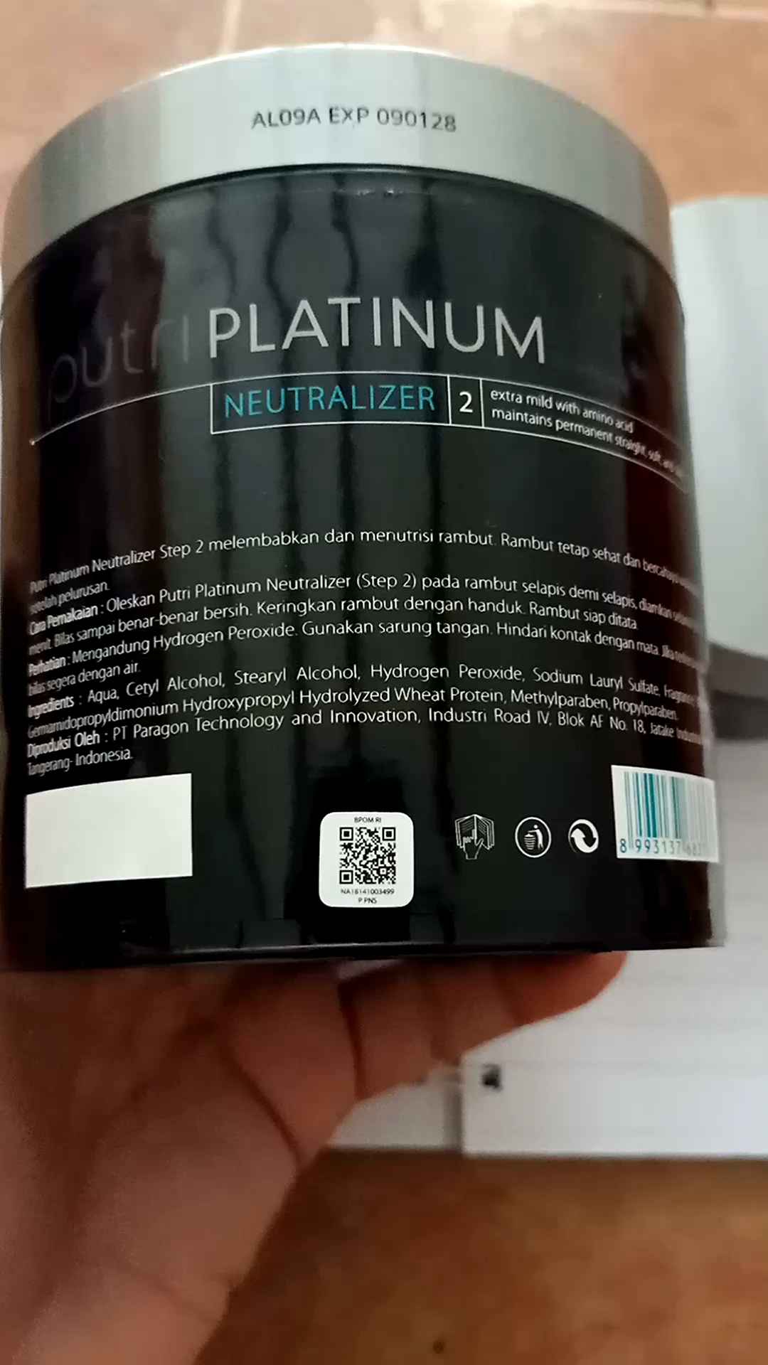 PUTRI PLATINUM PELURUSAN RAMBUT NEUTRALIZER STEP 2 | Lazada Indonesia