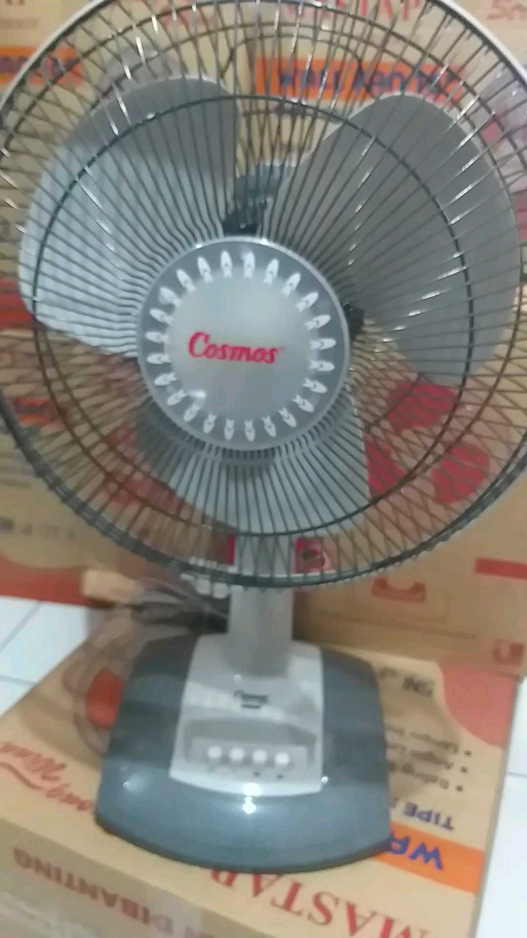 Cosmos 12DAR N Ony - 2 in 1 Desk Fan Bisa meja/Dinding 12 inch | Lazada ...