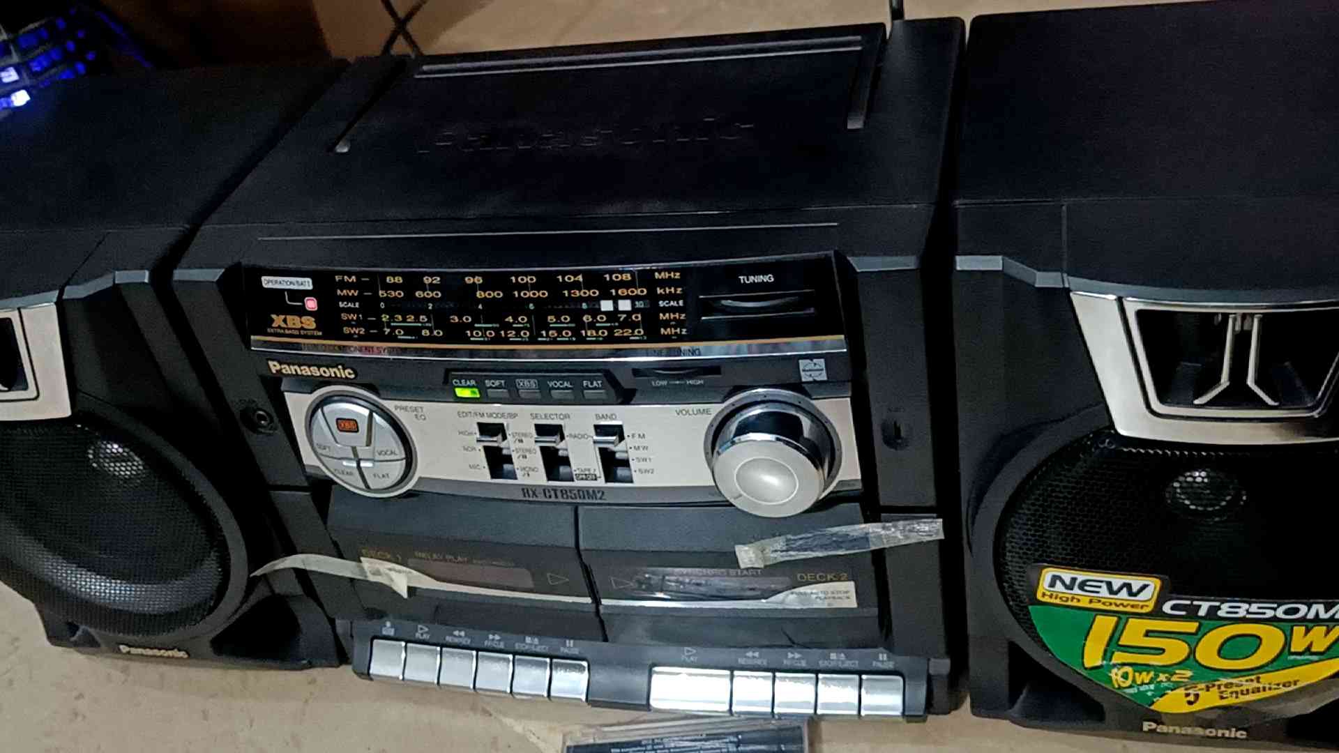 Panasonic Cassette player with 4 band Radio | Daraz.pk