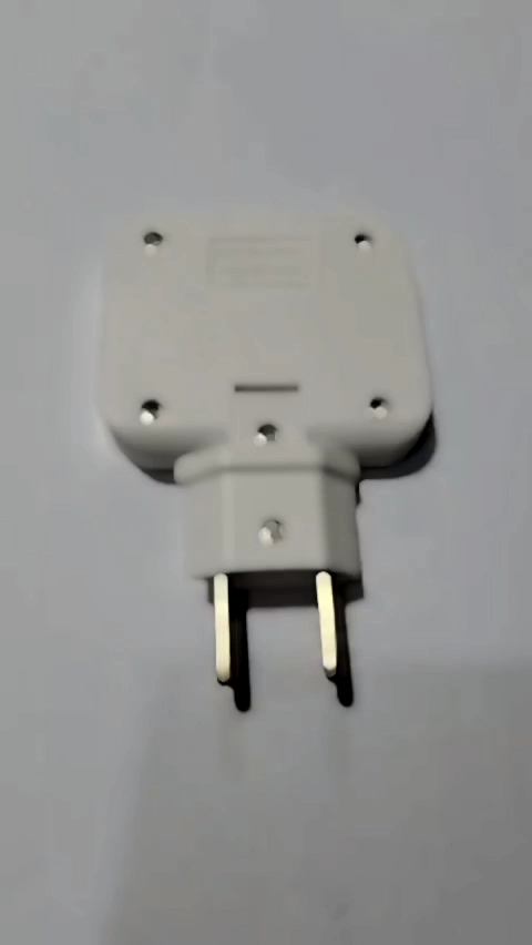 EU plug universal Rotatable mini slim wall socket splitter converter ...