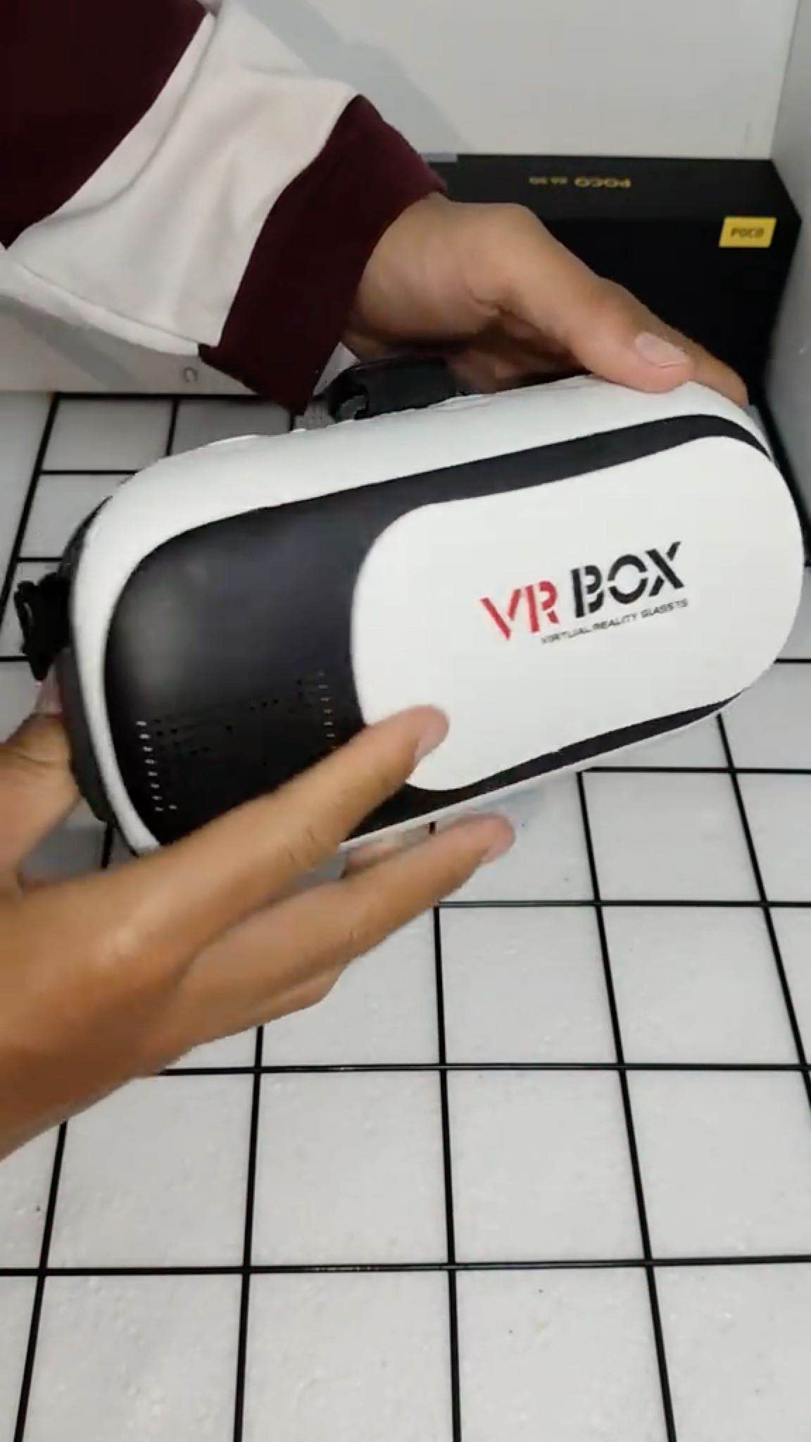 3D View Virtual Reality VR Box Glasses Headset Gear Theater Panorama ...