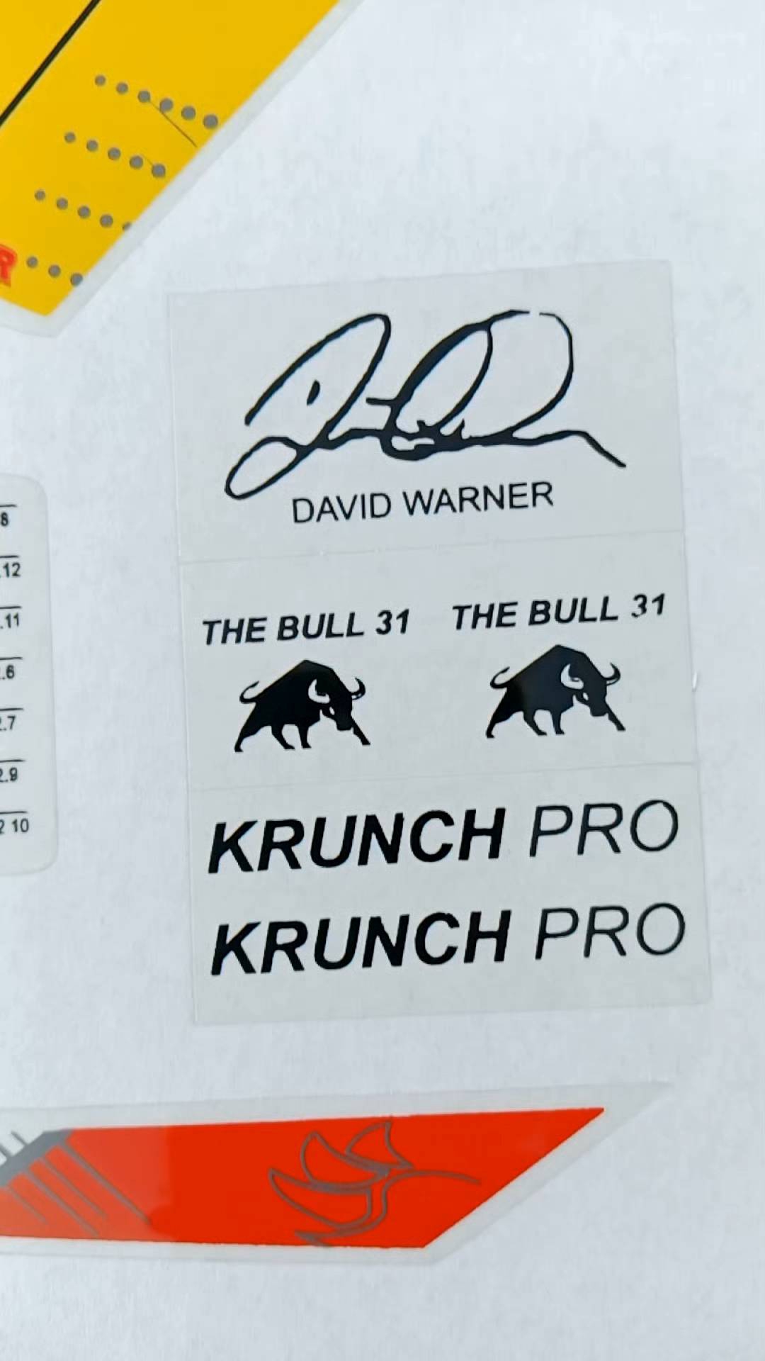 Cricket Bat Stickers New 3D Cricket Bat Stickers New Latest Edition ...