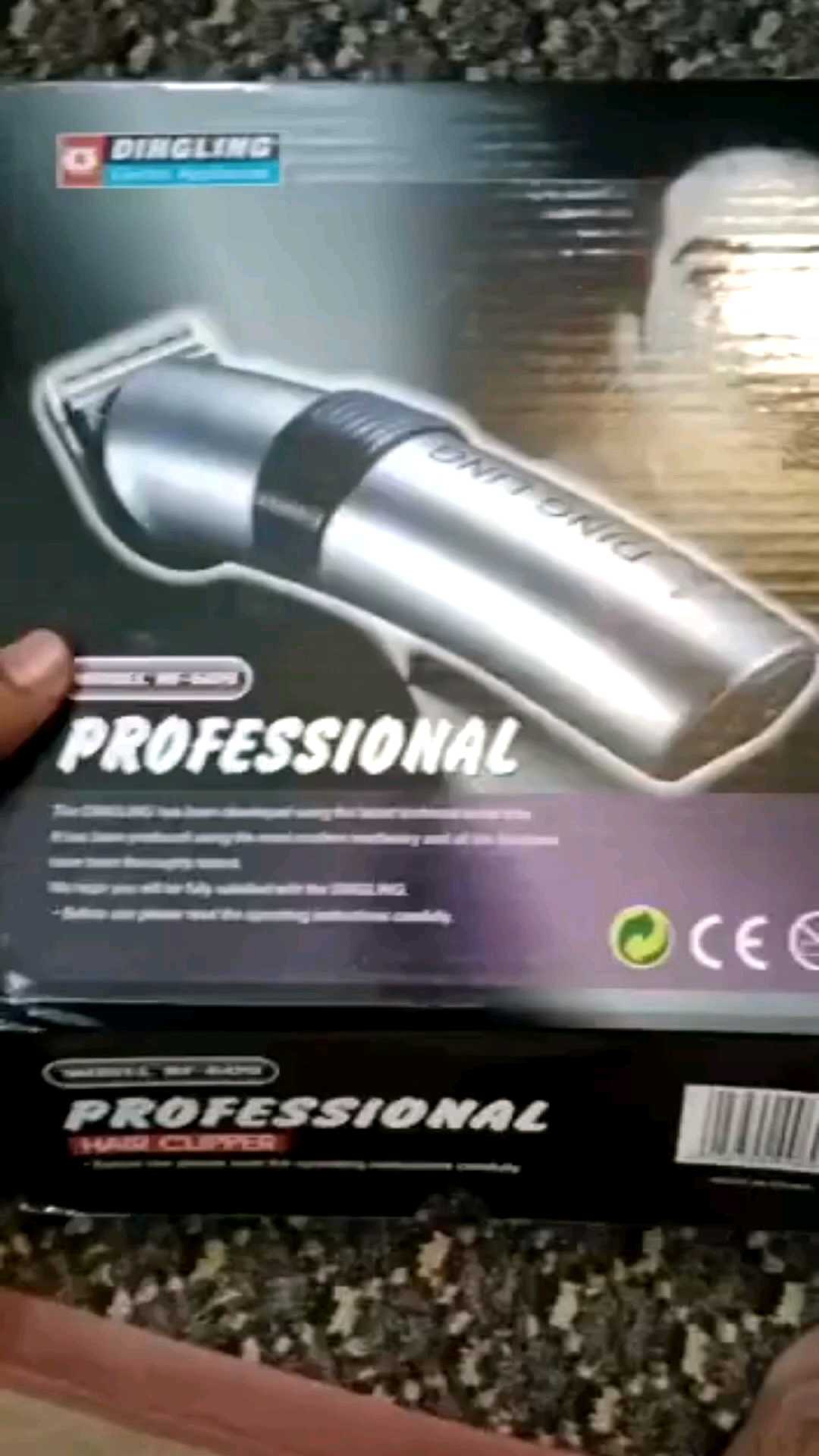 DINGLING RF-609 Hair Trimmer Clipper and Grooming Kit - Rechargeable ...