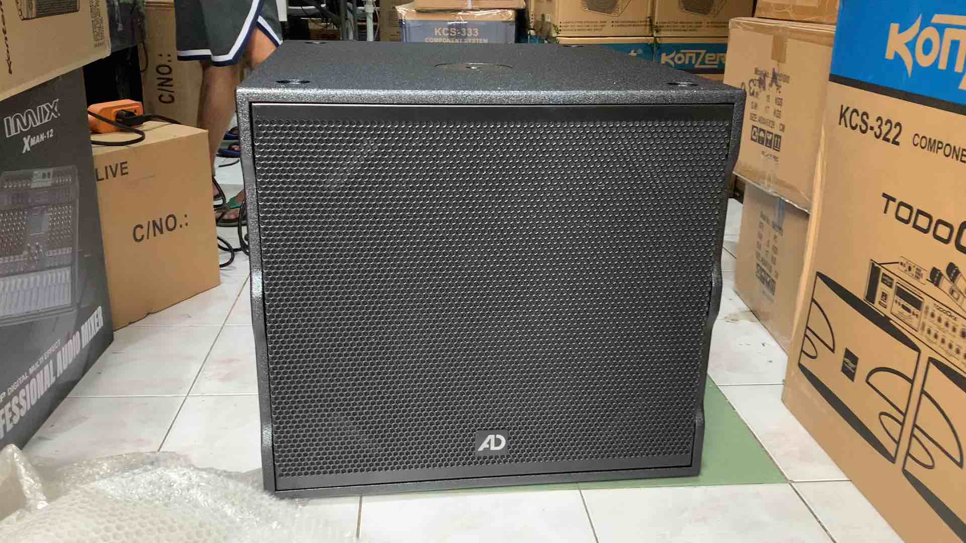 AD DELTA SUB-18A 1000W RMS POWERED SUBWOOFER (sold per pc) | Lazada PH