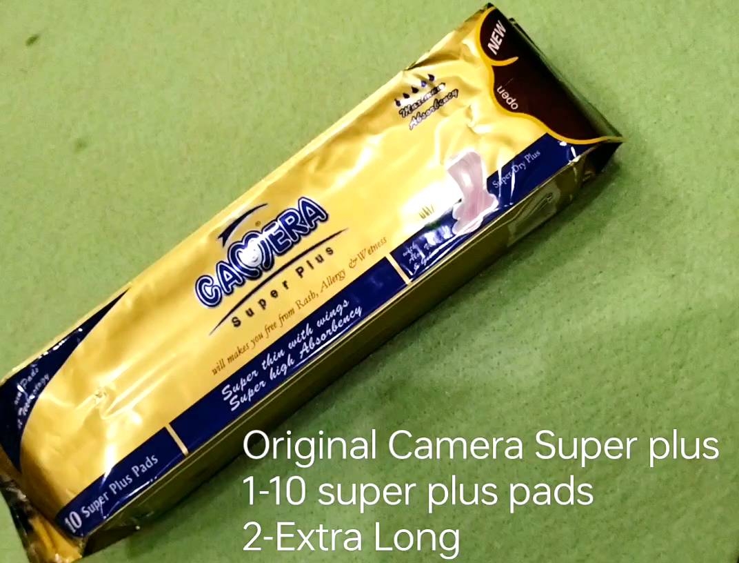 Original Camera Super Plus .. sanitary pads for girls with 7 High Tech ...