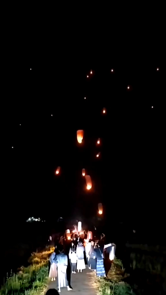 LAMPION MINI TERBANG 1 Pack Isi 20Pcs ( Lampion Terbang Paling Laris ...