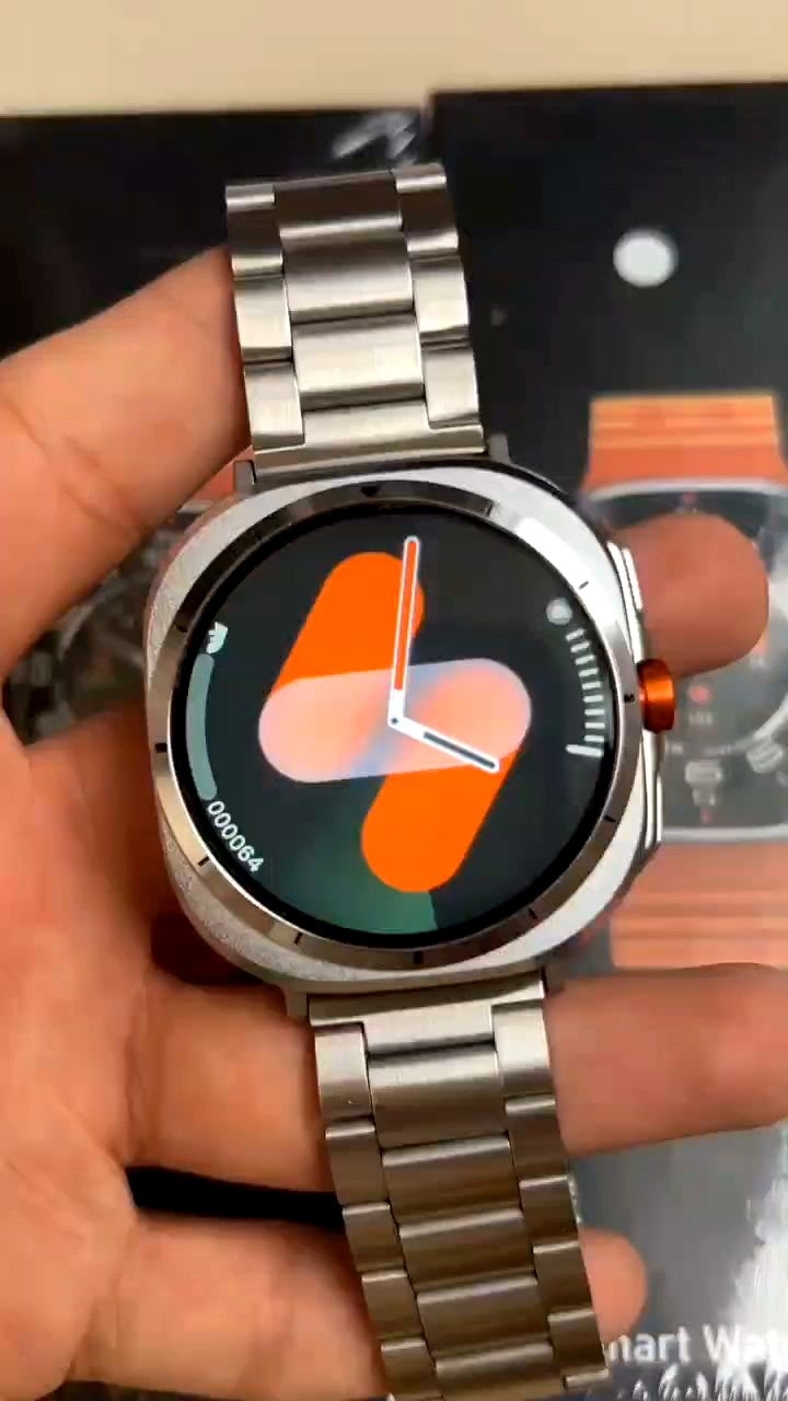 New Samsung Galaxy Smart Watch Ultra Round Dial With Samsung Logo and ...