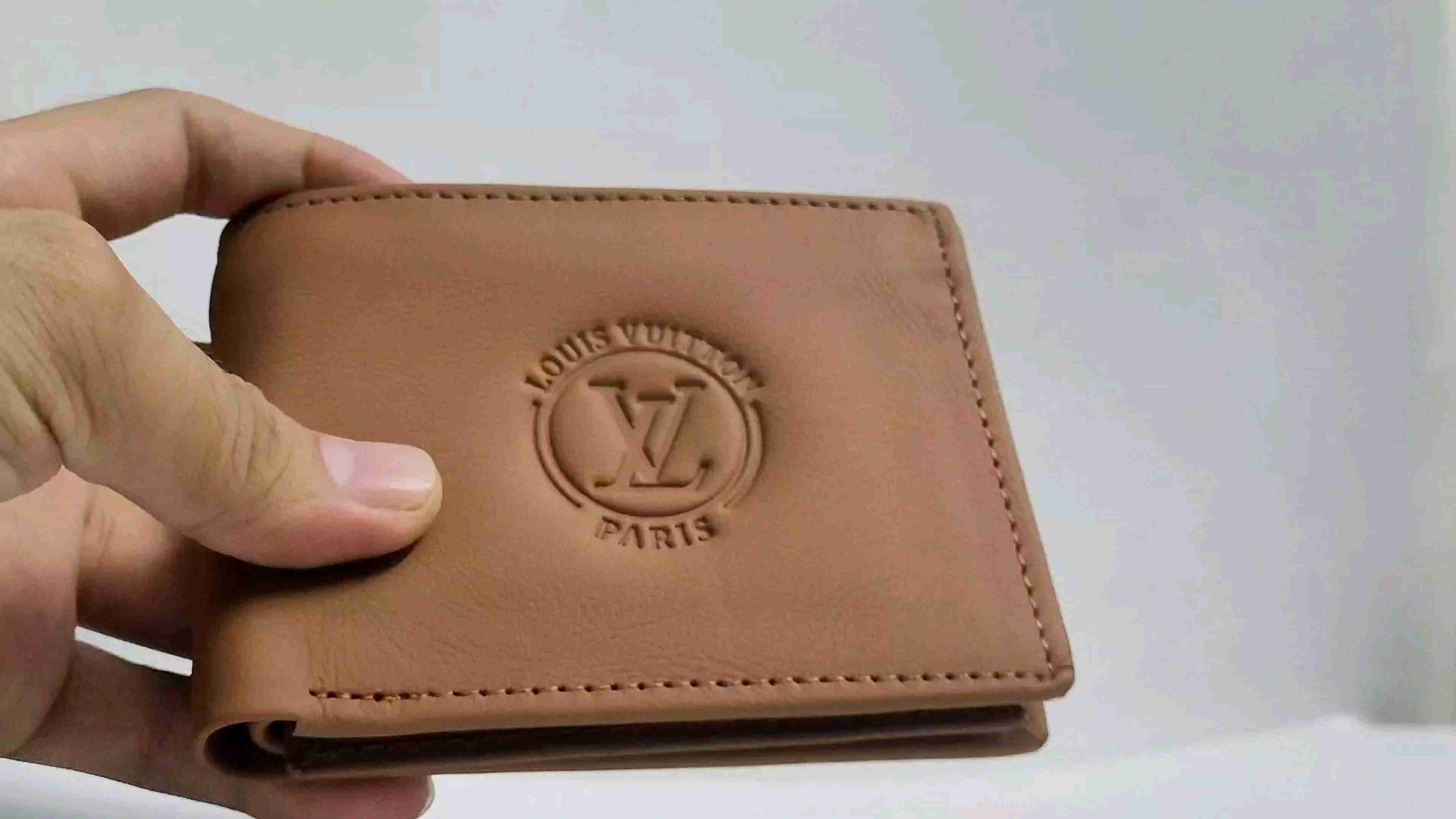 Premium Branded LV 100% Genuine Leather Wallet With LV Box BI-Fold For ...