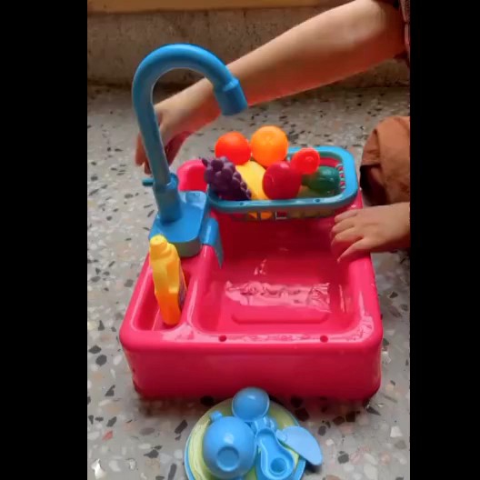 Electric Kitchen sink For kids, Electric Dish Wash Basin For Boys And ...