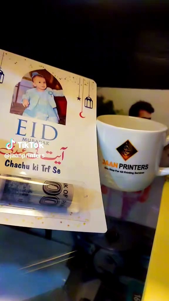 customized eidi envelope with plastic money holder, pic eidi envelope ...