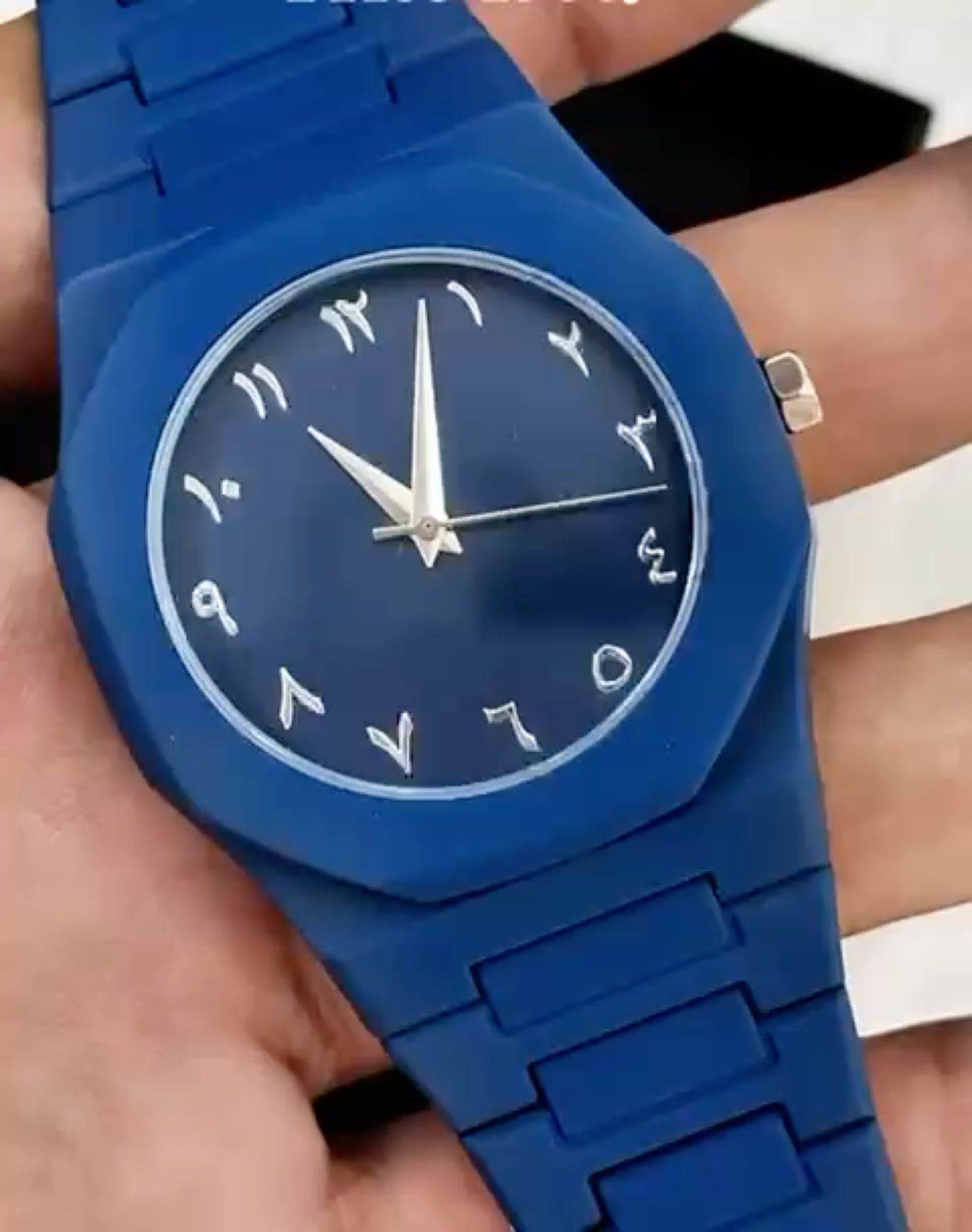 Minimalist Arabic Numerals, polycarbon case, Shock Resistant, Water ...