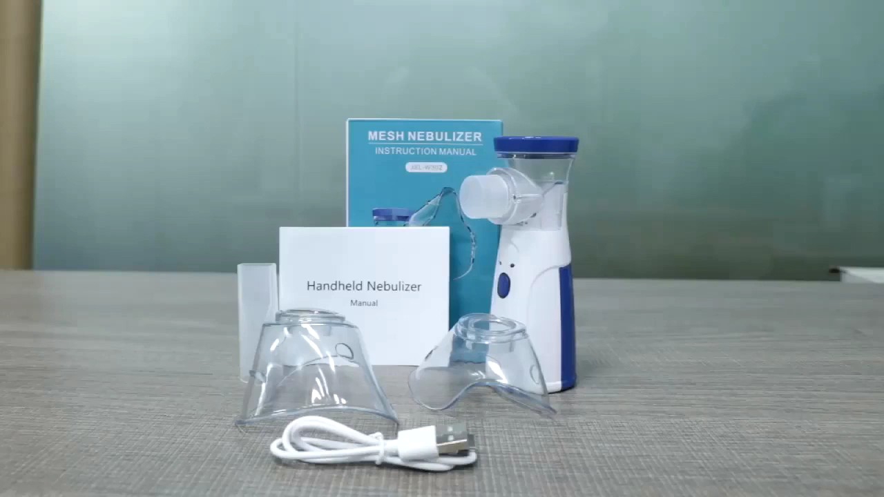 Mesh Portable Nebulizer Machine for Adults &s/ Mini Nebulizer ...