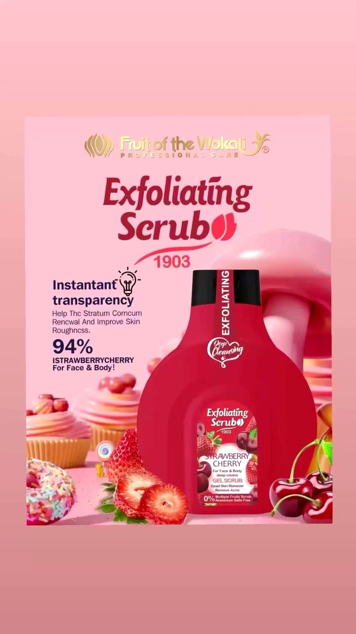 Fruit of the Wokali Professional Care Exfoliating Scrub | Daraz.pk