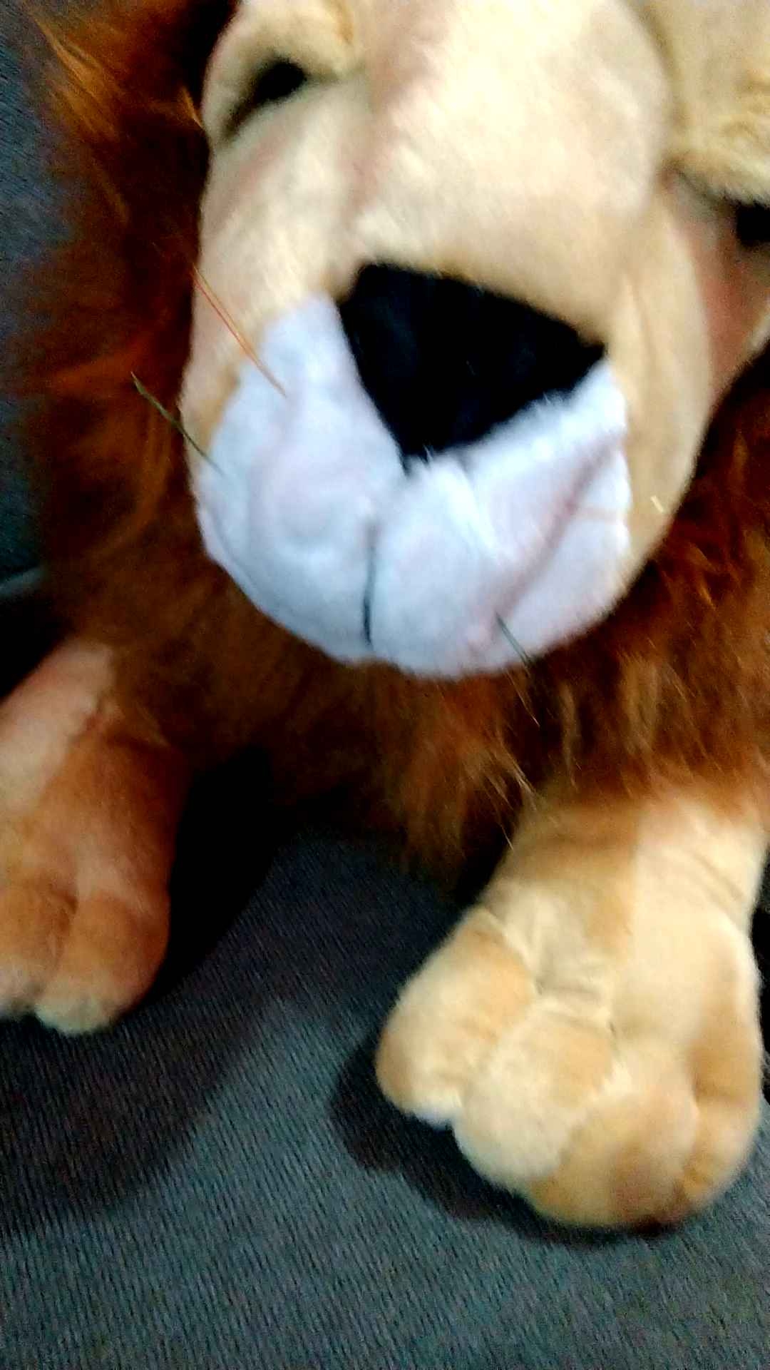 BONEKA MACAN TUTUL HARIMAU SINGA SIMBA JUMBO BESAR 1 METER LION TIGER ...