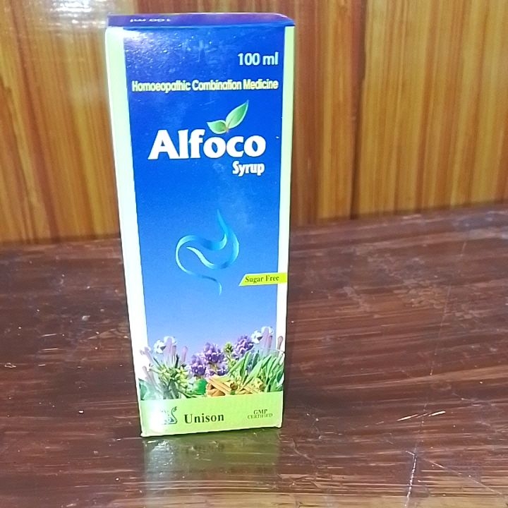 Alfoco Health 100ml Sugar free Syrup | Unison Homeo laboratories ...